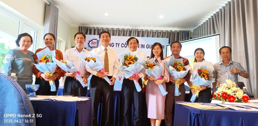 CÔNG TY CỔ PHẦN IN GIA ĐỊNH TỔ CHỨC ĐẠI HỘI CỔ ĐÔNG NHIỆM KỲ V (2023-2028) - SCPC